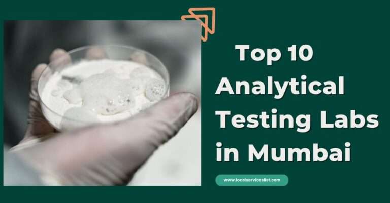 Top 10 Analytical Testing Laboratories in Mumbai, Andheri
